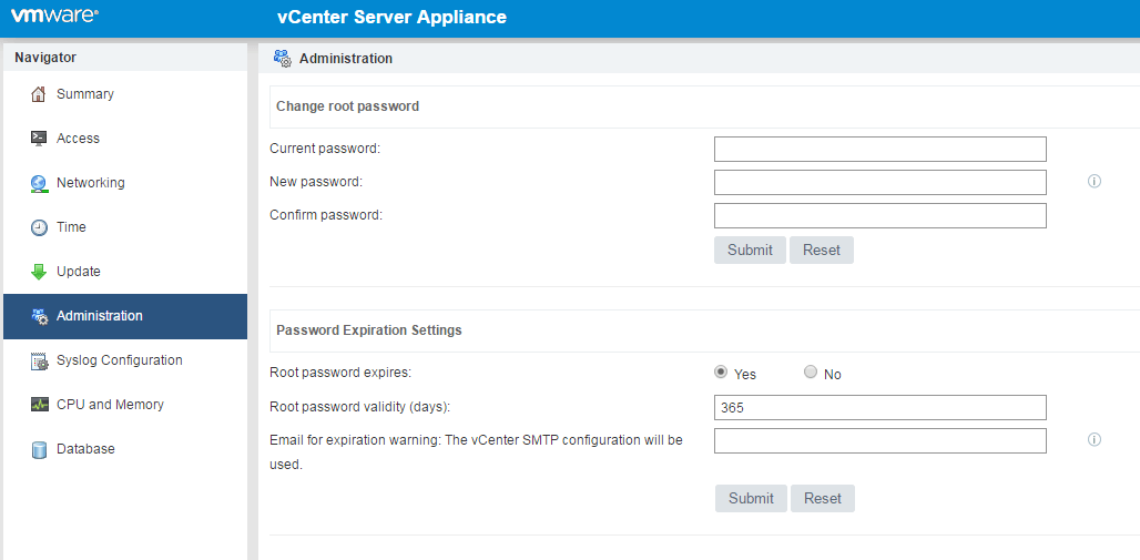 vCenter 6.5b Resets Root Password Expiration Settings - The Lone Sysadmin