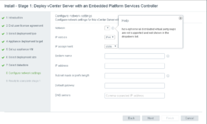 Install the vCenter Server Appliance (VCSA) Without Ephemeral Port ...